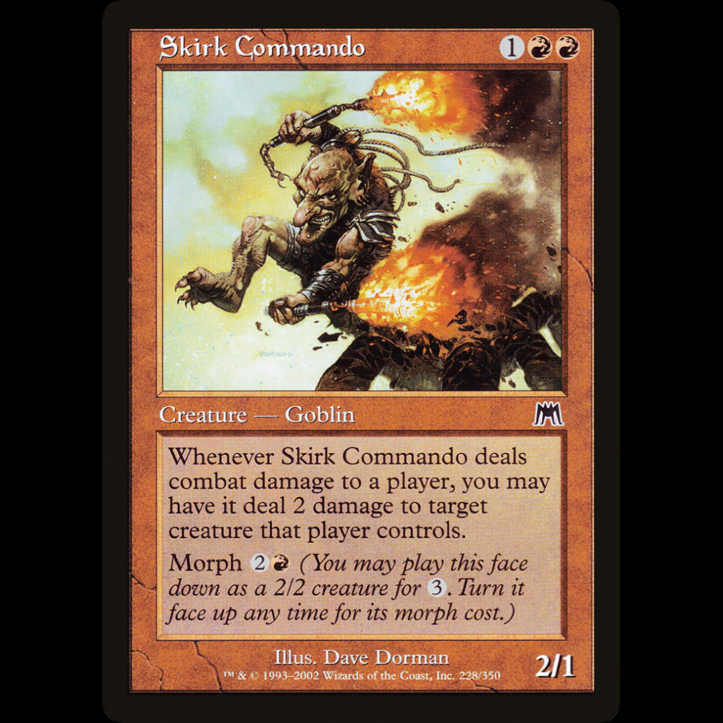 MTG Comando de Skirk (Skirk Commando) Onslaught ons#228 - Madtoyz