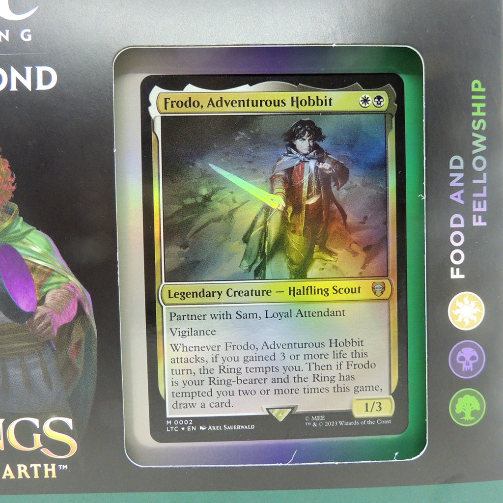 MTG Commander Deck Food And Fellowship LOTR - Madtoyz