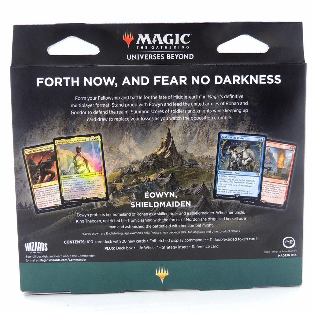 MTG Commander Deck Riders of Rohan LOTR - Madtoyz