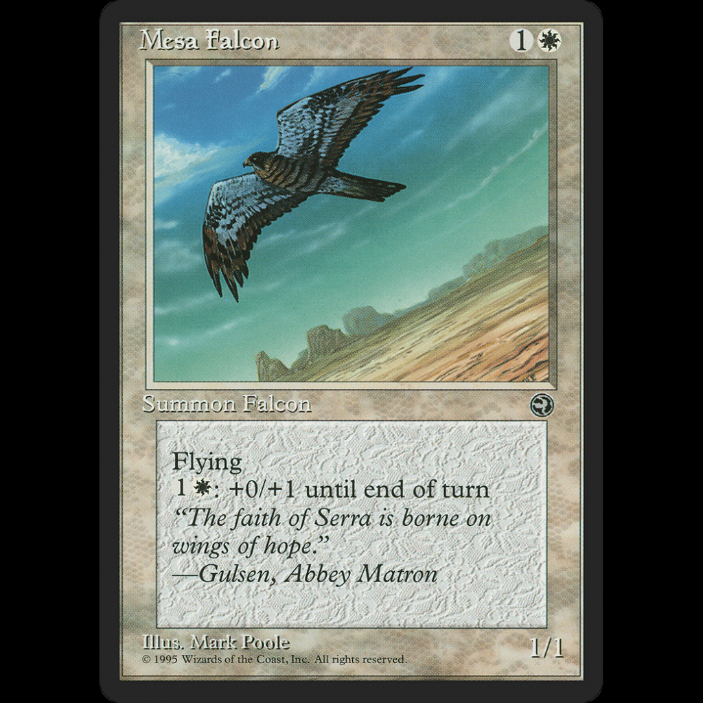 MTG Halcón de la Meseta (Mesa Falcon) Homelands hml#10a - Madtoyz