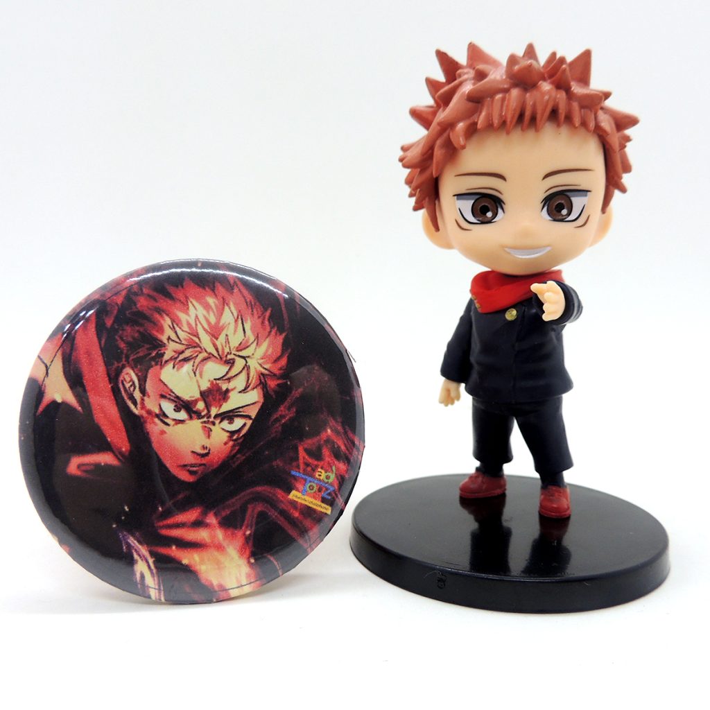 Jujutsu Kaisen Yuji Itadori 2 Bootleg Pin Regalo - Madtoyz