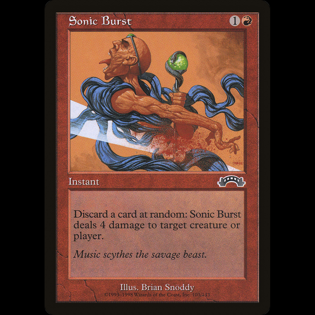 MTG Explosión sónica (Sonic Burst) Exodus exo#103 - Madtoyz