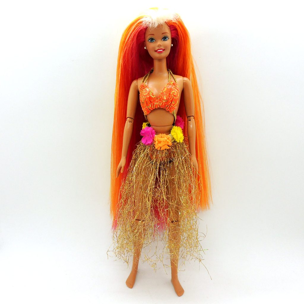 Barbie Hula Hair 1996 Mattel Doll Muñeca Vintage - Madtoyz