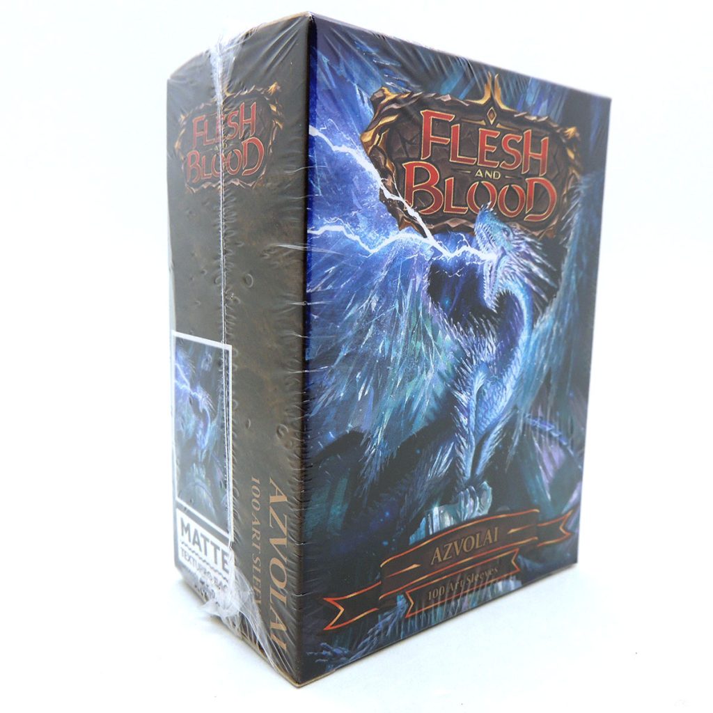 Flesh And Blood Azvolai 100 Sleeves Dragon Shield - Madtoyz