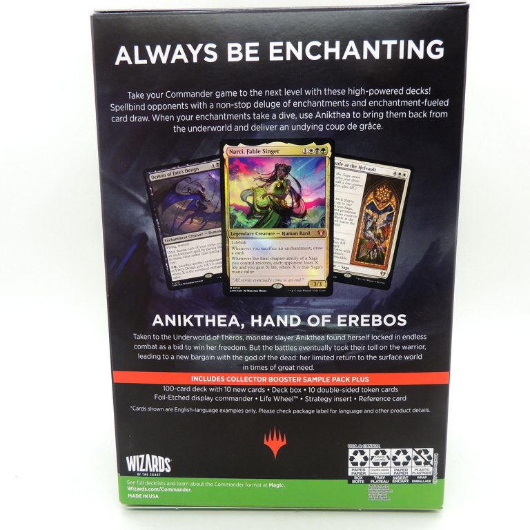 Mtg Commander Masters Deck Enduring Enchantments Precon - Madtoyz