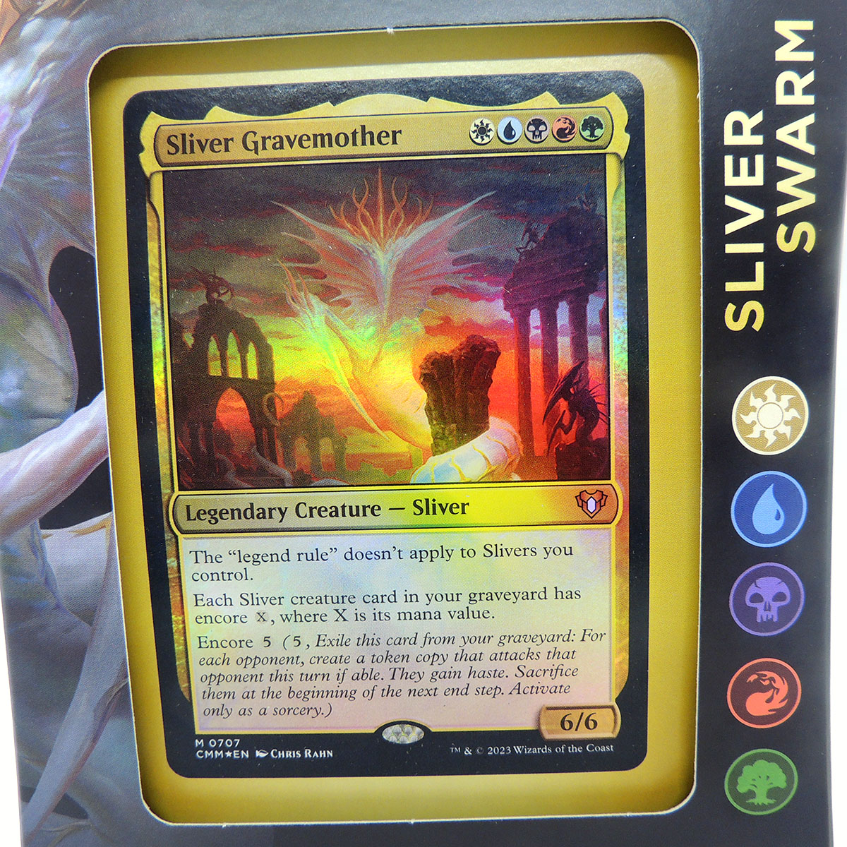 Mtg Commander Masters Deck Precon Sliver Swarm - Madtoyz