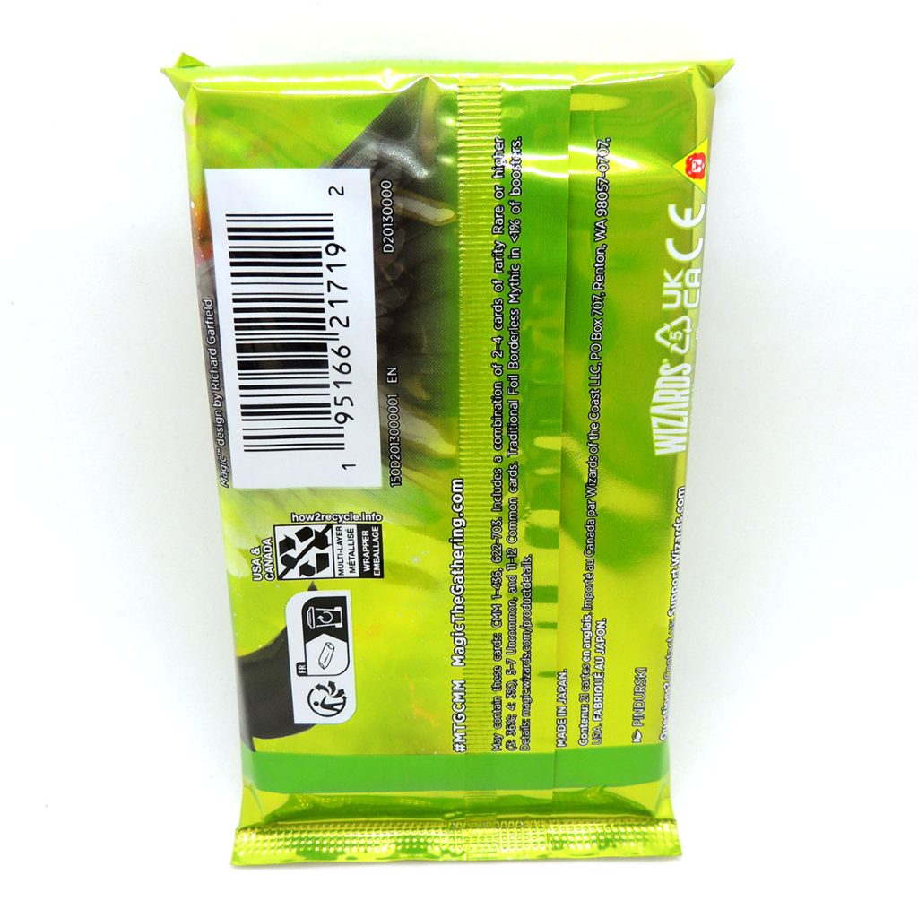 Mtg Commander Masters Draft Booster Magic the Gathering - Madtoyz