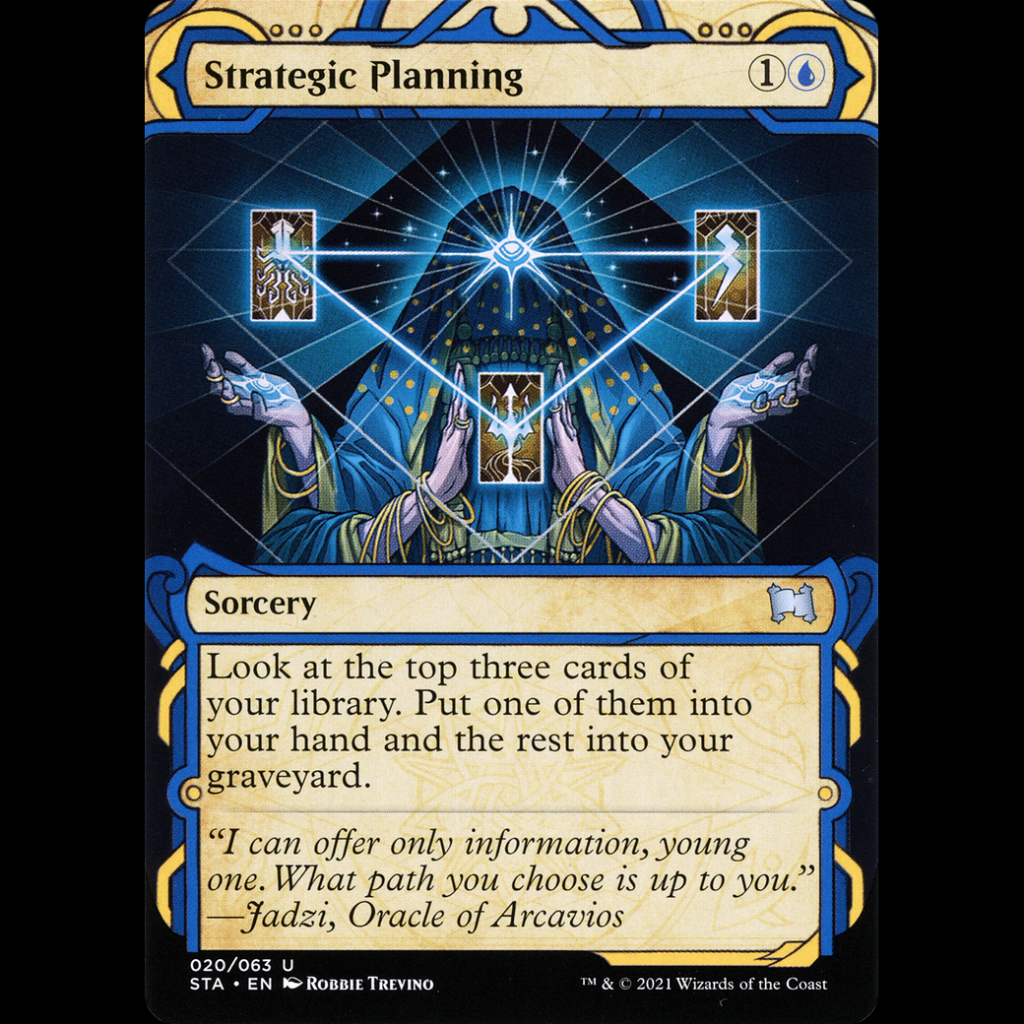 MTG 巧みな軍略 (Strategic Planning) Strixhaven Mystical Archive sta#20 - Madtoyz