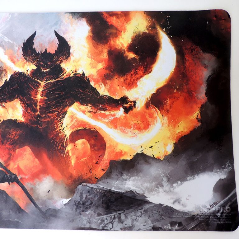 Playmat MTG LOTR Balrog Ultra Pro Magic The Gathering - Madtoyz