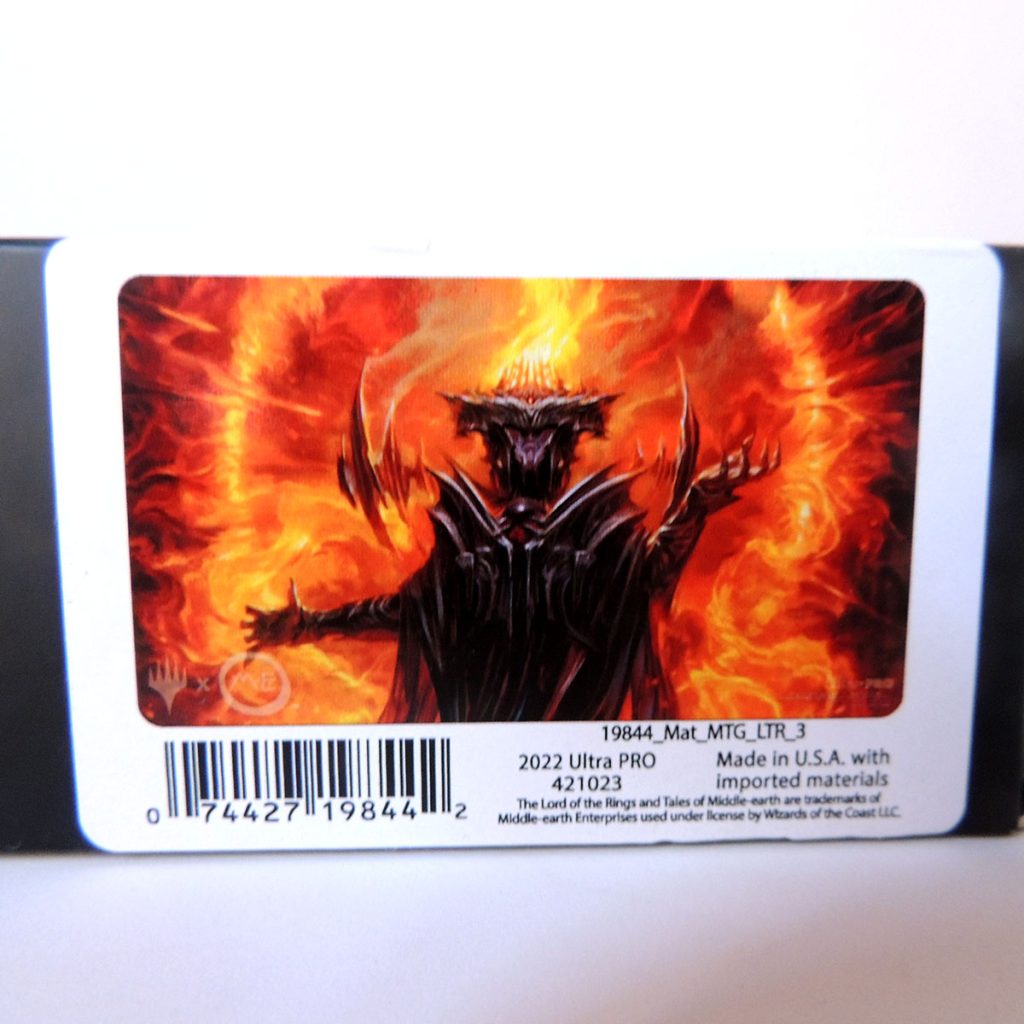 Playmat MTG LOTR Sauron Ultra Pro Magic The Gathering - Madtoyz