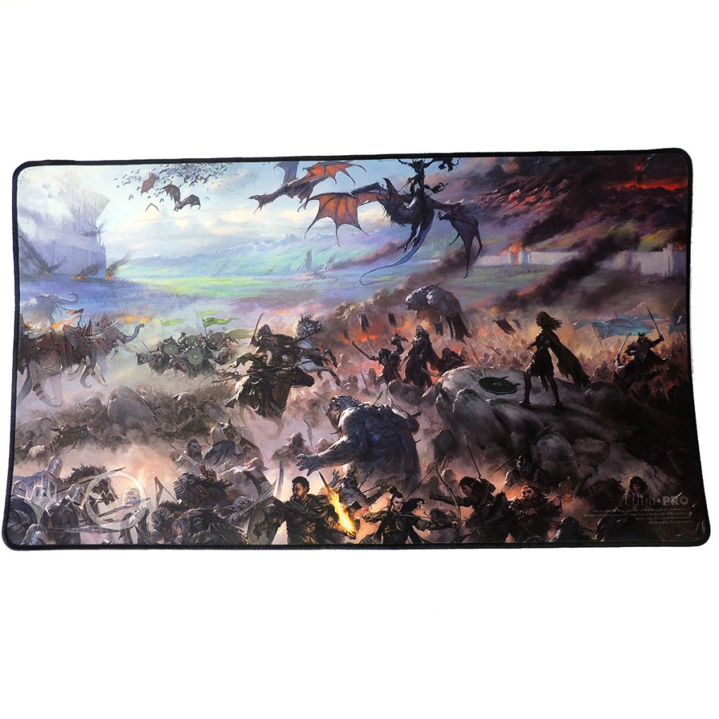 Playmat MTG LOTR Borderless Scene Black Stitched Ultra Pro - Madtoyz