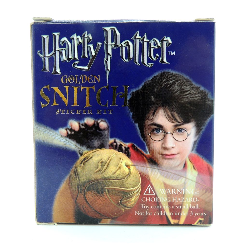 Harry Potter Golden Snitch Sticker Kit WB 2006 - Madtoyz