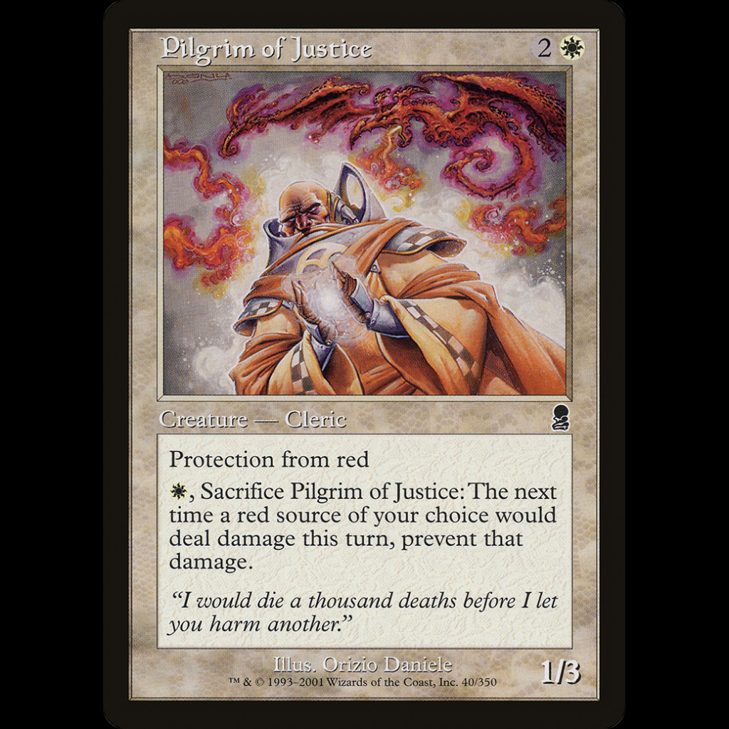 MTG Peregrino de justicia (Pilgrim of Justice) Odyssey ody#40 - Madtoyz