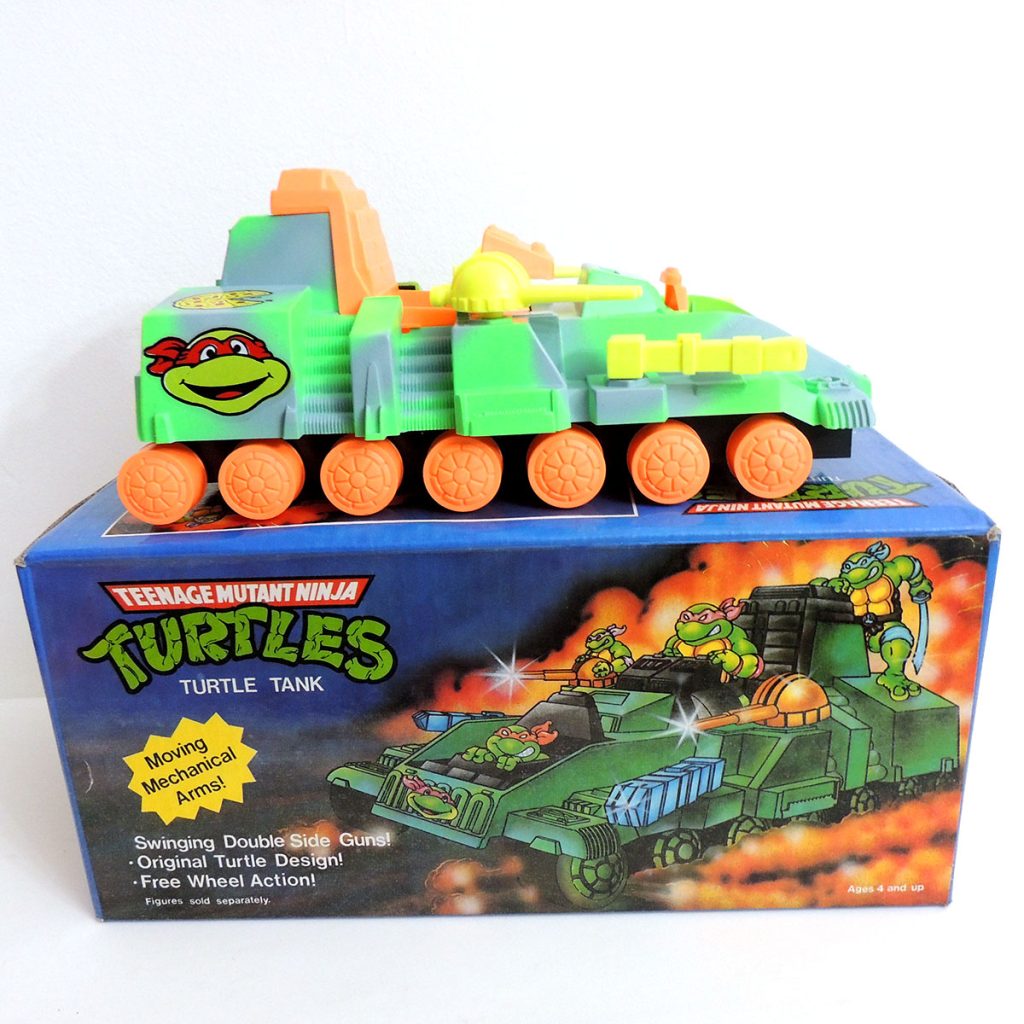 Tortugas Ninja TMNT Turtle Tank Argentina Bootleg Vintage - Madtoyz