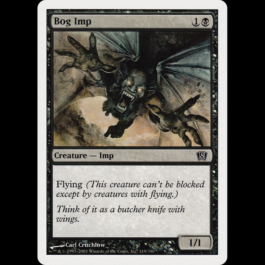 MTG Bog Imp Eighth Edition 8ed#119 - Madtoyz