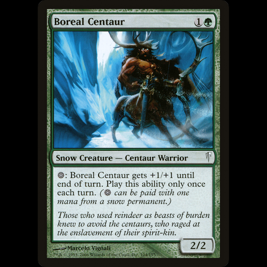 MTG Centauro boreal (Boreal Centaur) Coldsnap csp#104 - Madtoyz
