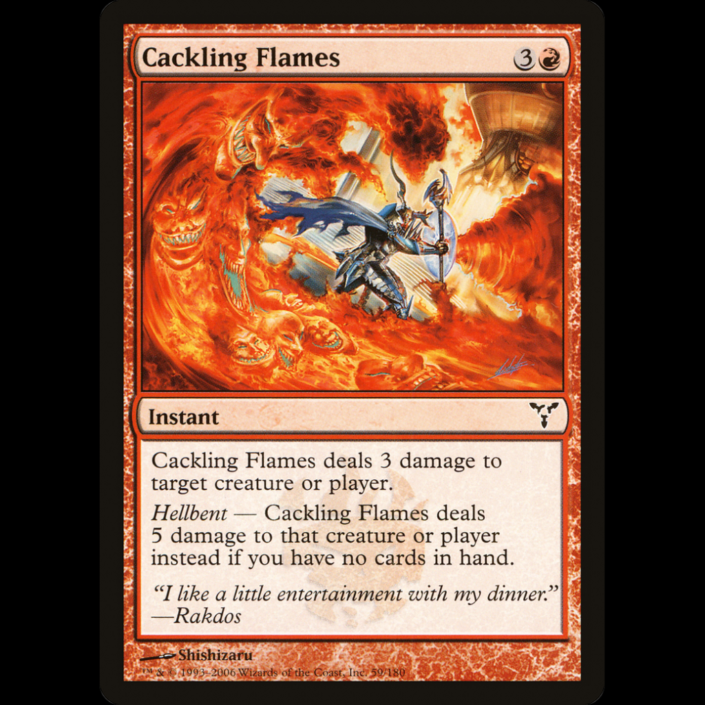 MTG Cackling Flames Dissension dis#59 - Madtoyz