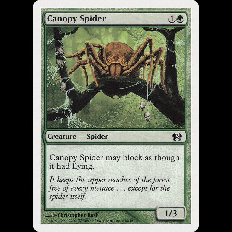 MTG Canopy Spider Eighth Edition 8ed#236 - Madtoyz