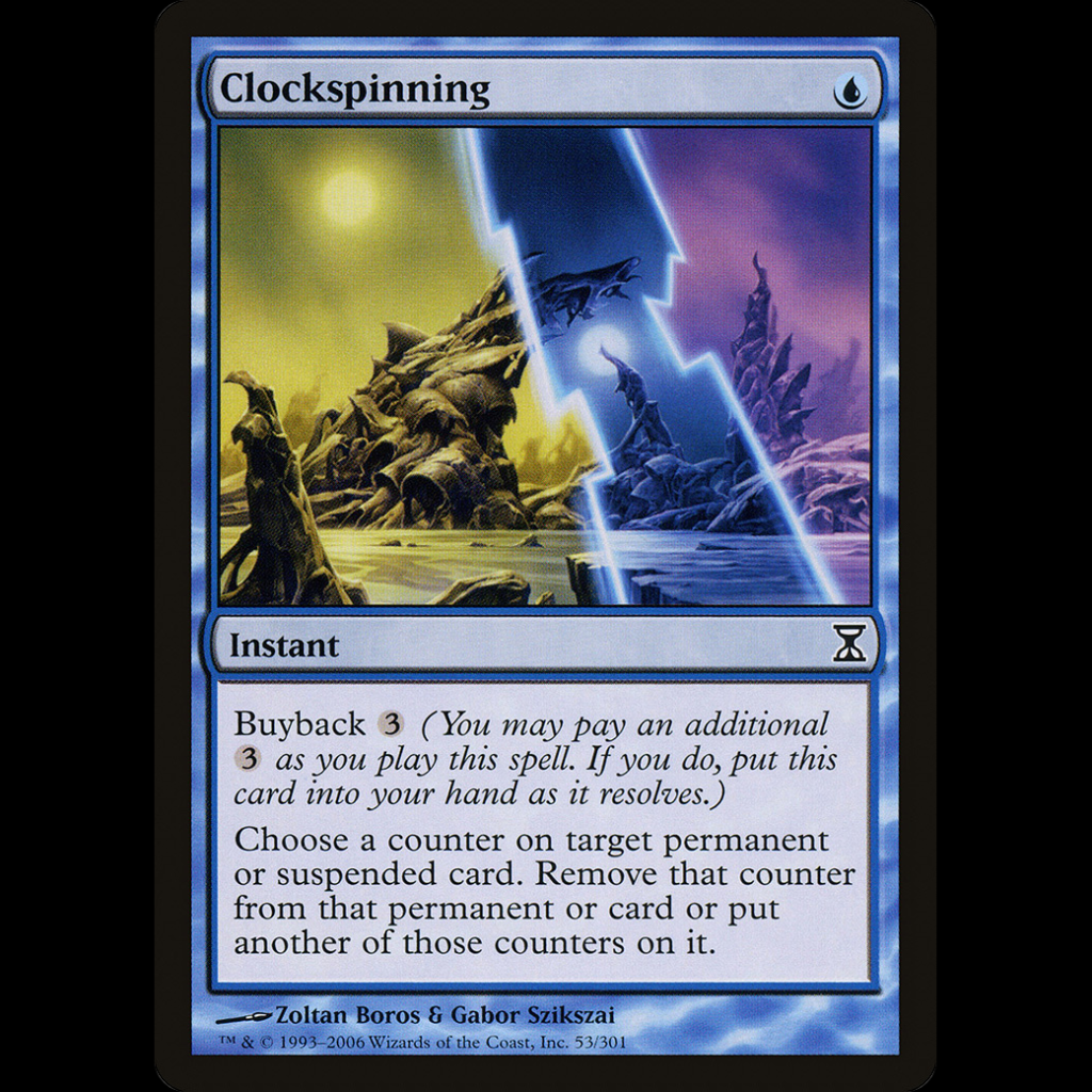 MTG Vueltas del reloj (Clockspinning) Time Spiral tsp#53 - Madtoyz