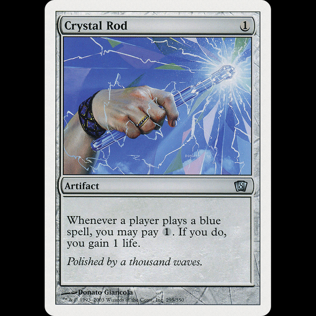 MTG Crystal Rod Eighth Edition 8ed#295 - Madtoyz