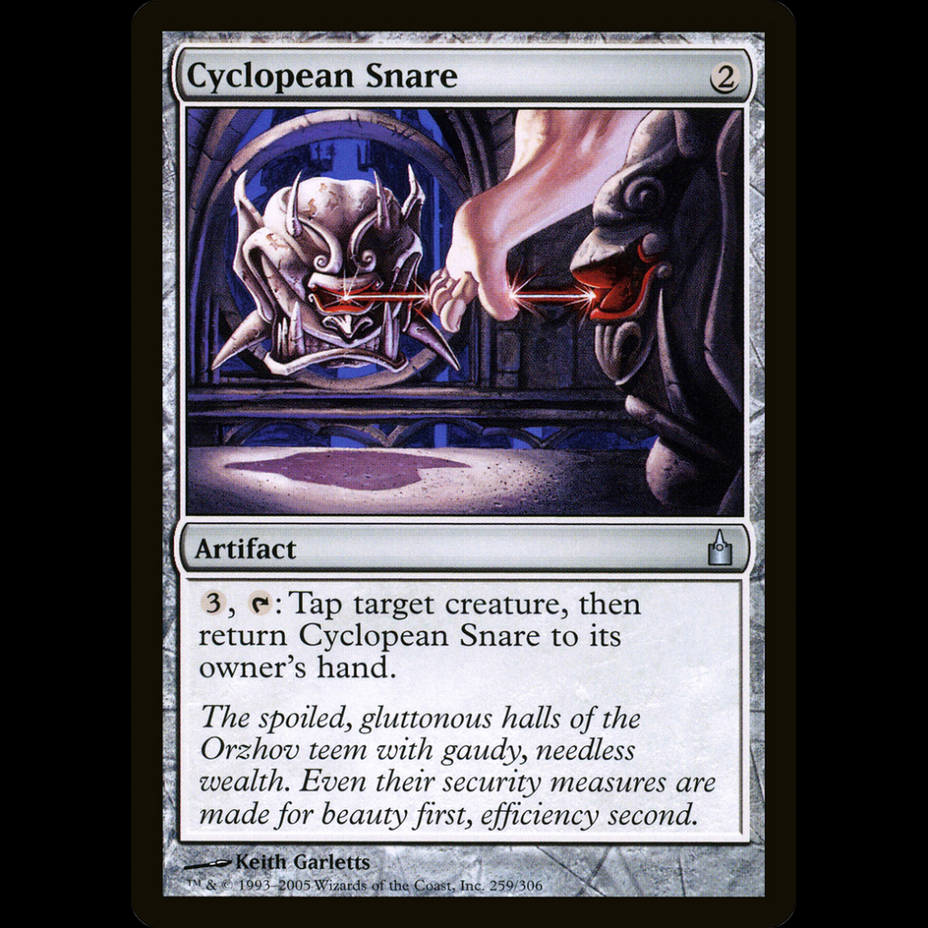 MTG Trampa ciclópea (Cyclopean Snare) Ravnica: City of Guilds rav#259 ...