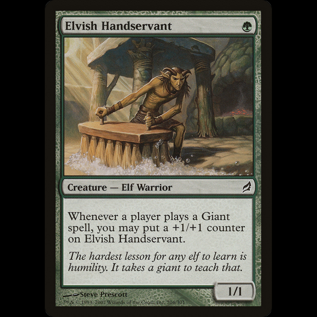 MTG Sirviente élfico (Elvish Handservant) Lorwyn lrw#206 - Madtoyz