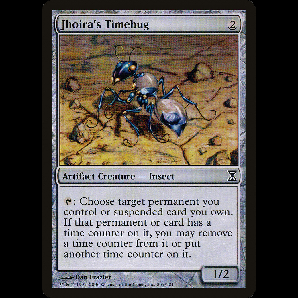 MTG Insecto temporal de Jhoira (Jhoira's Timebug) Time Spiral - PL ... MTG Insecto temporal de Jhoira (Jhoira's Timebug) Time Spiral - PL ...