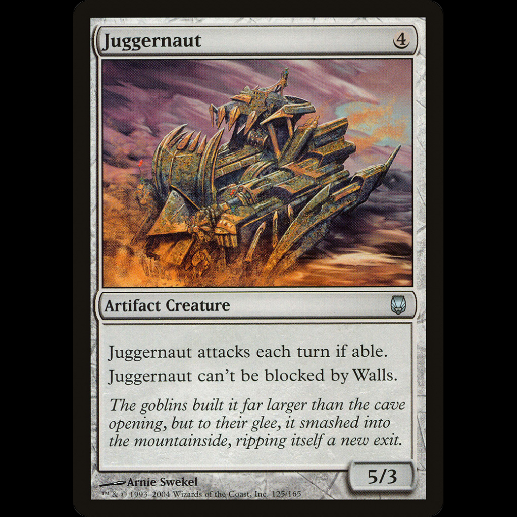 MTG Destructor (Juggernaut) Darksteel dst#125 - Madtoyz