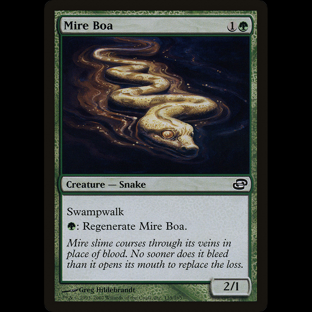 MTG Boa del cieno (Mire Boa) Planar Chaos - Madtoyz