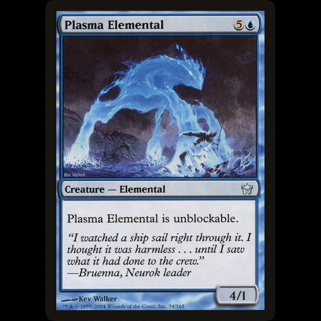 MTG Elemental de plasma (Plasma Elemental) Fifth Dawn 5dn#34 - Madtoyz