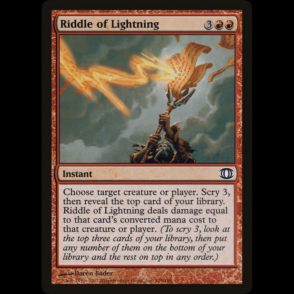 MTG Riddle of Lightning Future Sight fut#105 - Madtoyz