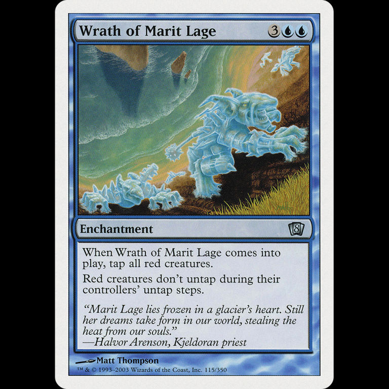 MTG Wrath of Marit Lage Eighth Edition 8ed#115 - Madtoyz