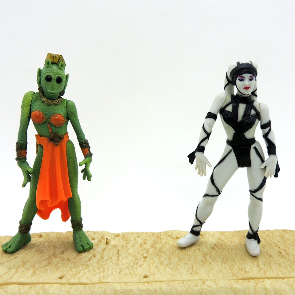 Star Wars Jabba Dancers Power of the Force Hasbro 1998 - Madtoyz