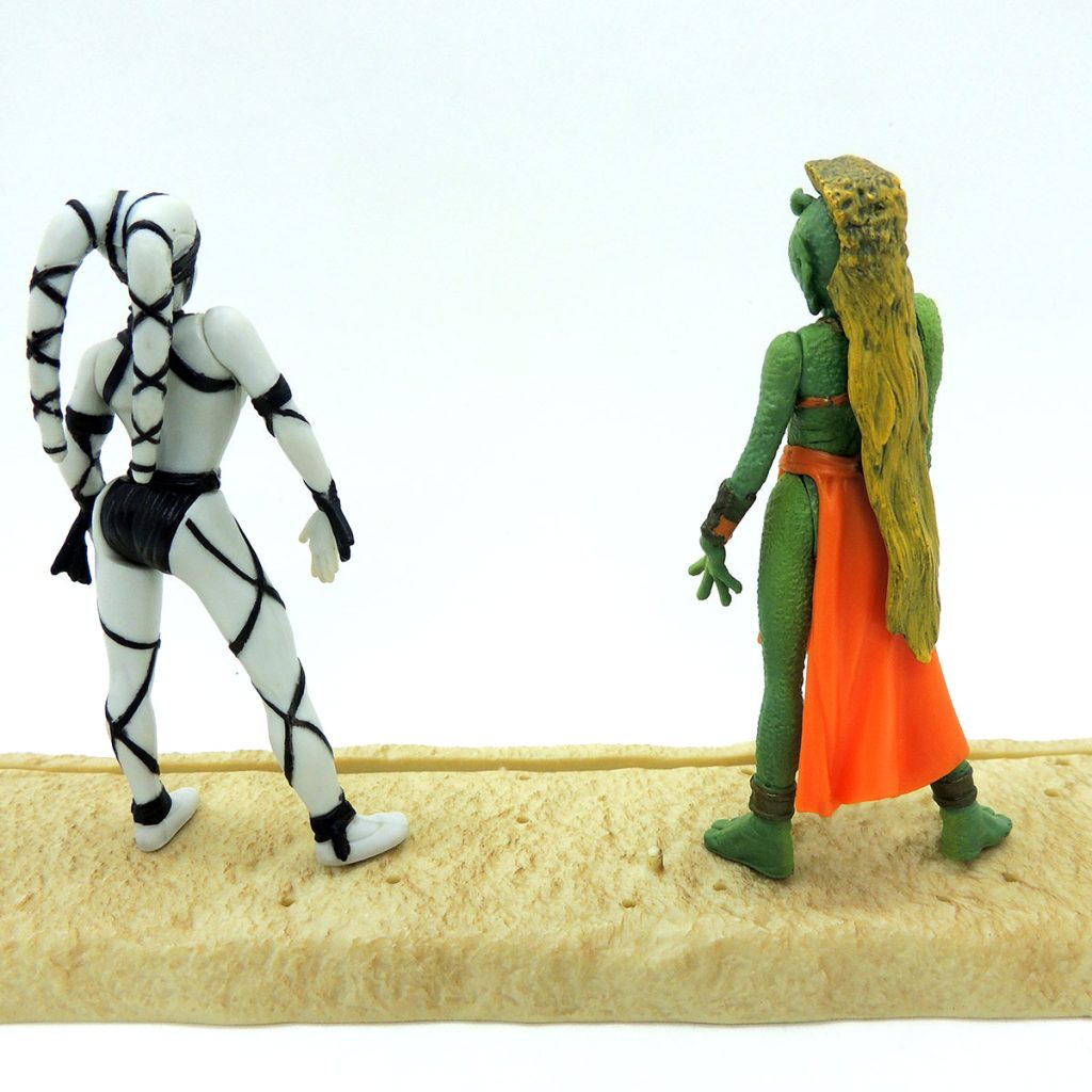 Star Wars Jabba Dancers Power of the Force Hasbro 1998 - Madtoyz