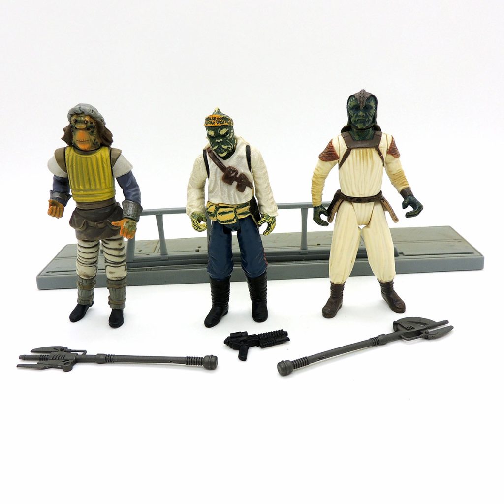 Star Wars Jabba Skiff Guards Power of the Force Hasbro 1998 - Madtoyz