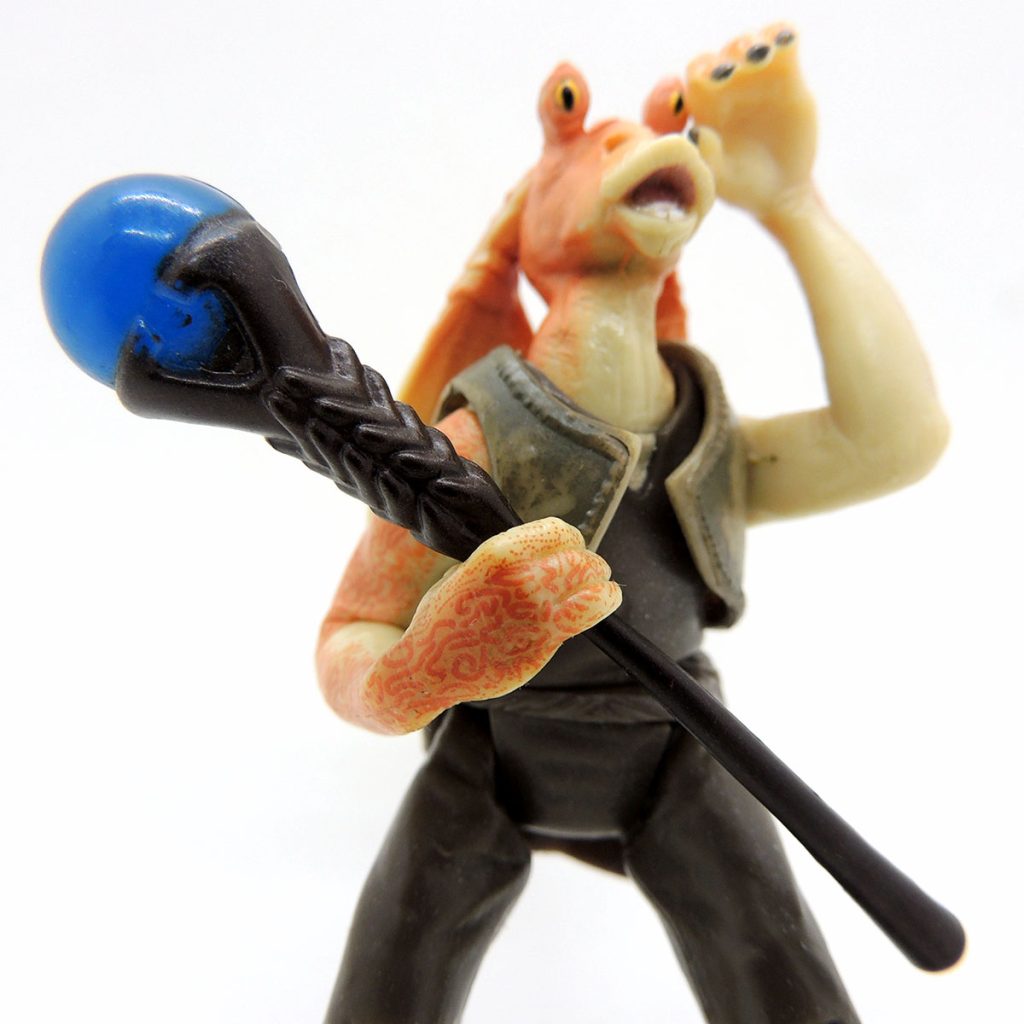 Star Wars Jar Jar Binks Kaadu Episodio 1 Hasbro 90s - Madtoyz