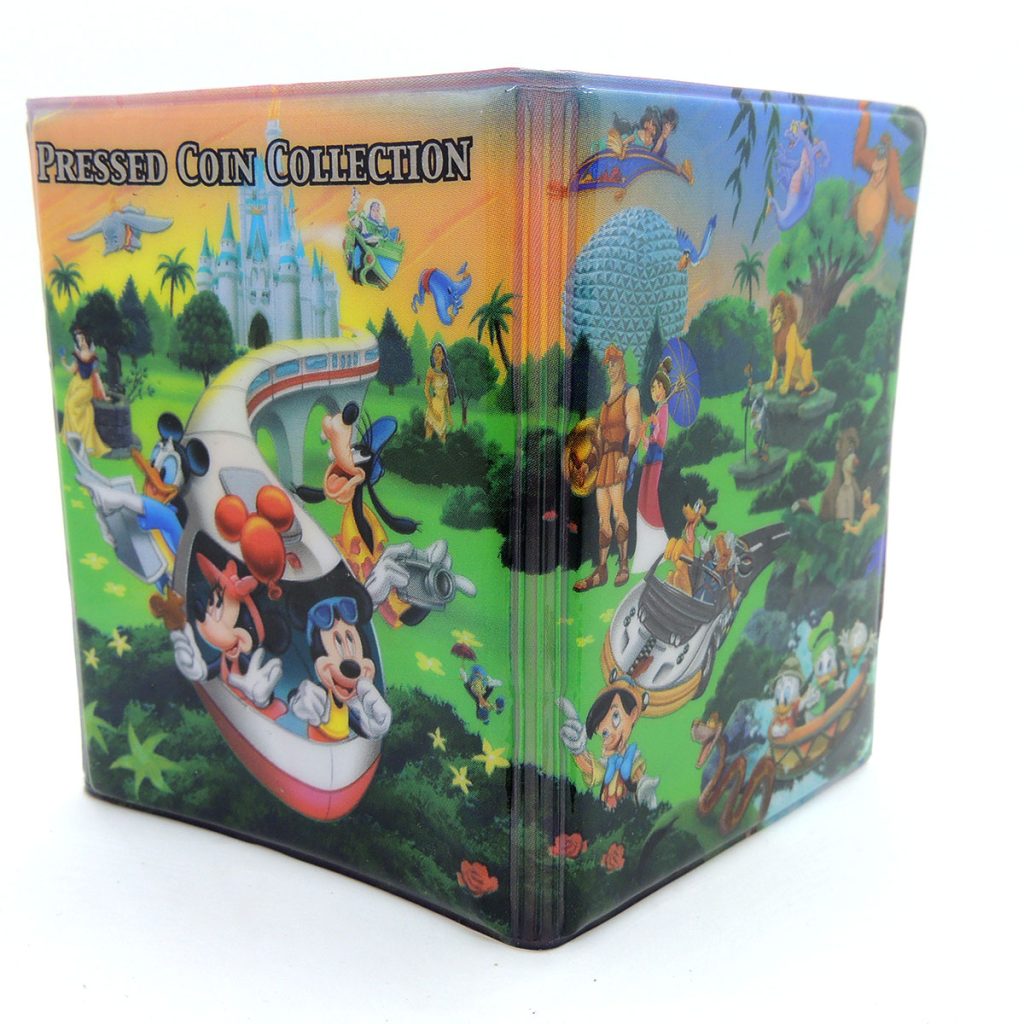 Disney Pressed Coin Collection Album + 12 Monedas - Madtoyz