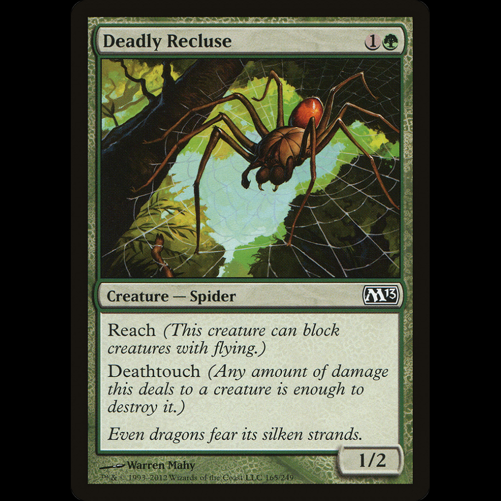 MTG Deadly Recluse Magic 2013 m13#165 - Madtoyz