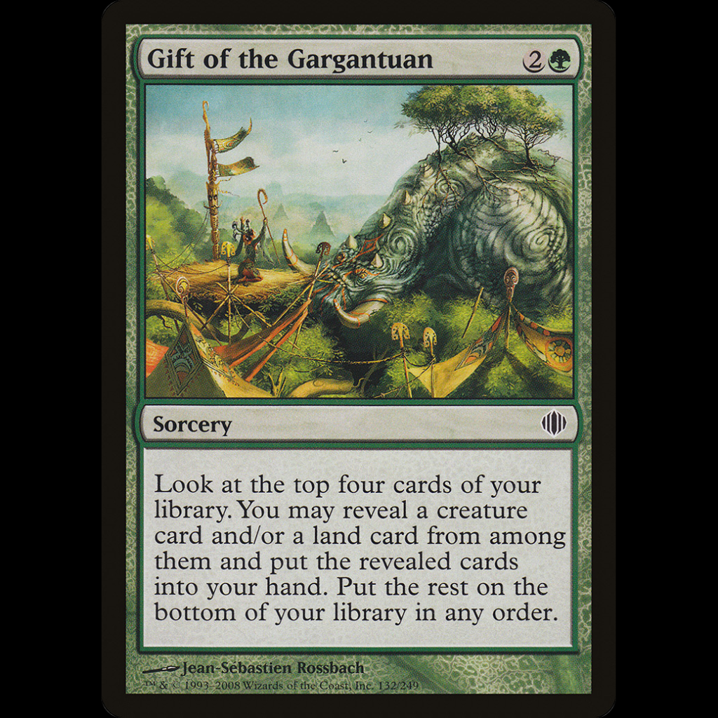 MTG Gift of the Gargantuan Shards of Alara ala#132 - Madtoyz