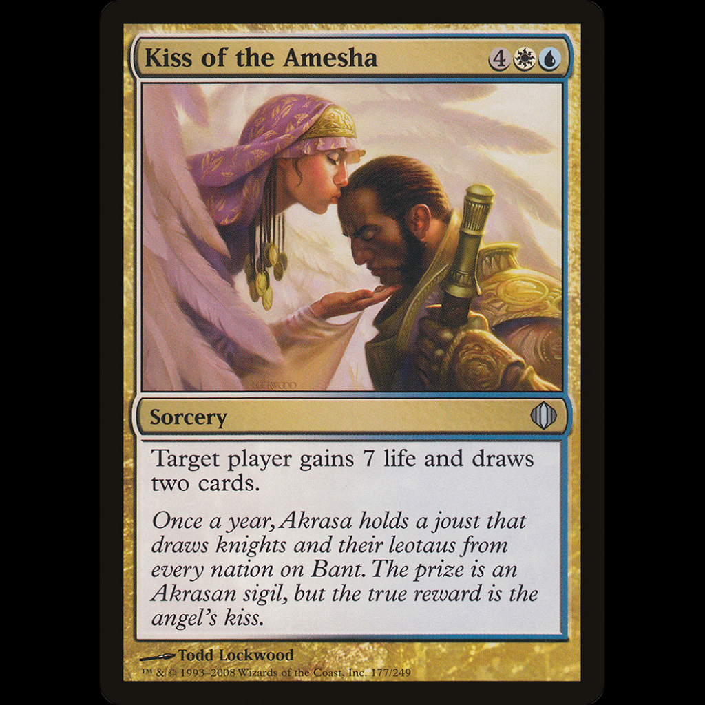 MTG Beso de los Amesha (Kiss of the Amesha) Shards of Alara ala#177 ...