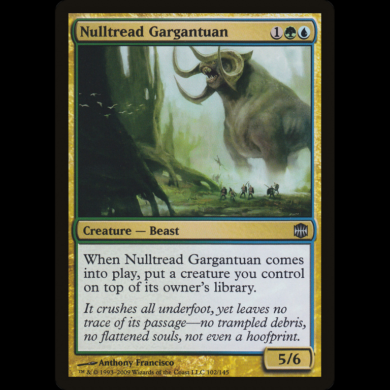 MTG Nulltread Gargantuan Alara Reborn arb#102 - Madtoyz