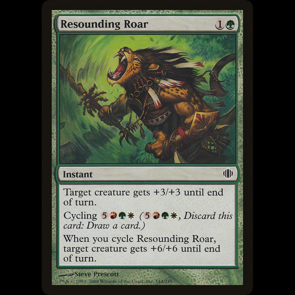 MTG Rugido resonante (Resounding Roar) Shards of Alara ala#144 - Madtoyz