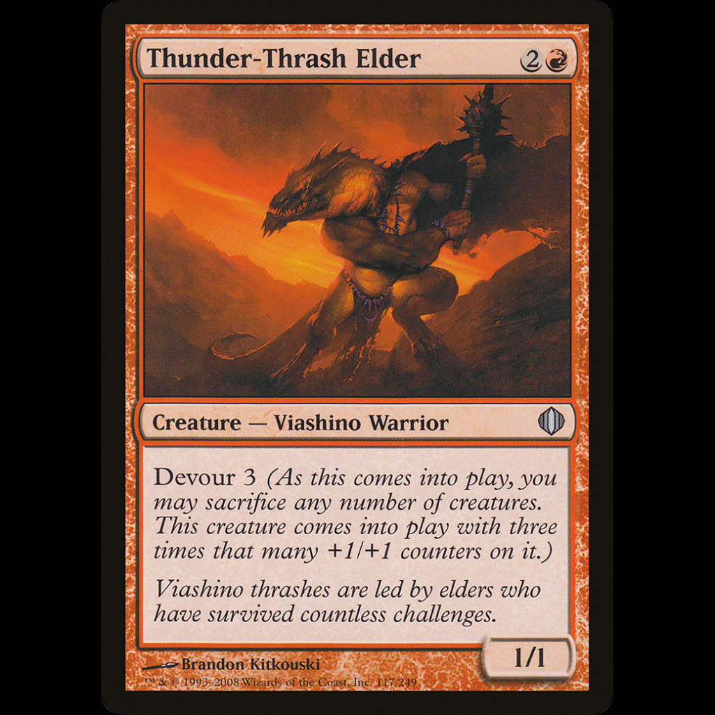 MTG Thunder-Thrash Elder Shards of Alara - Madtoyz