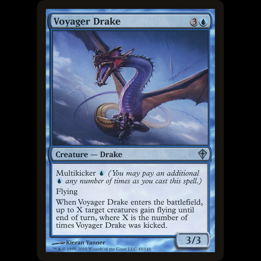 MTG Draco viajero (Voyager Drake) Worldwake wwk#45 - Madtoyz