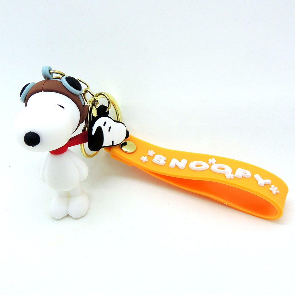 Snoopy Aviador Keyring Llavero 6cm Bootleg Chibi - Madtoyz