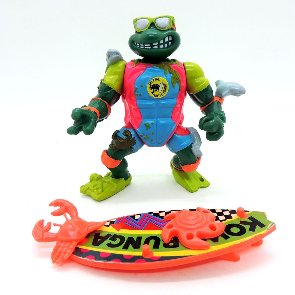 Tortugas Ninja TMNT Sewer Surfer Mike Playmates - Madtoyz