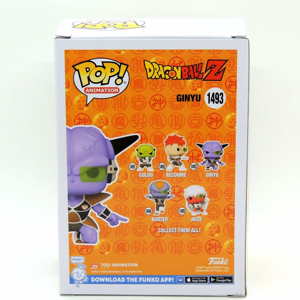 Pop! Animation: Dragon Ball Z - Ginyu Funko - Madtoyz