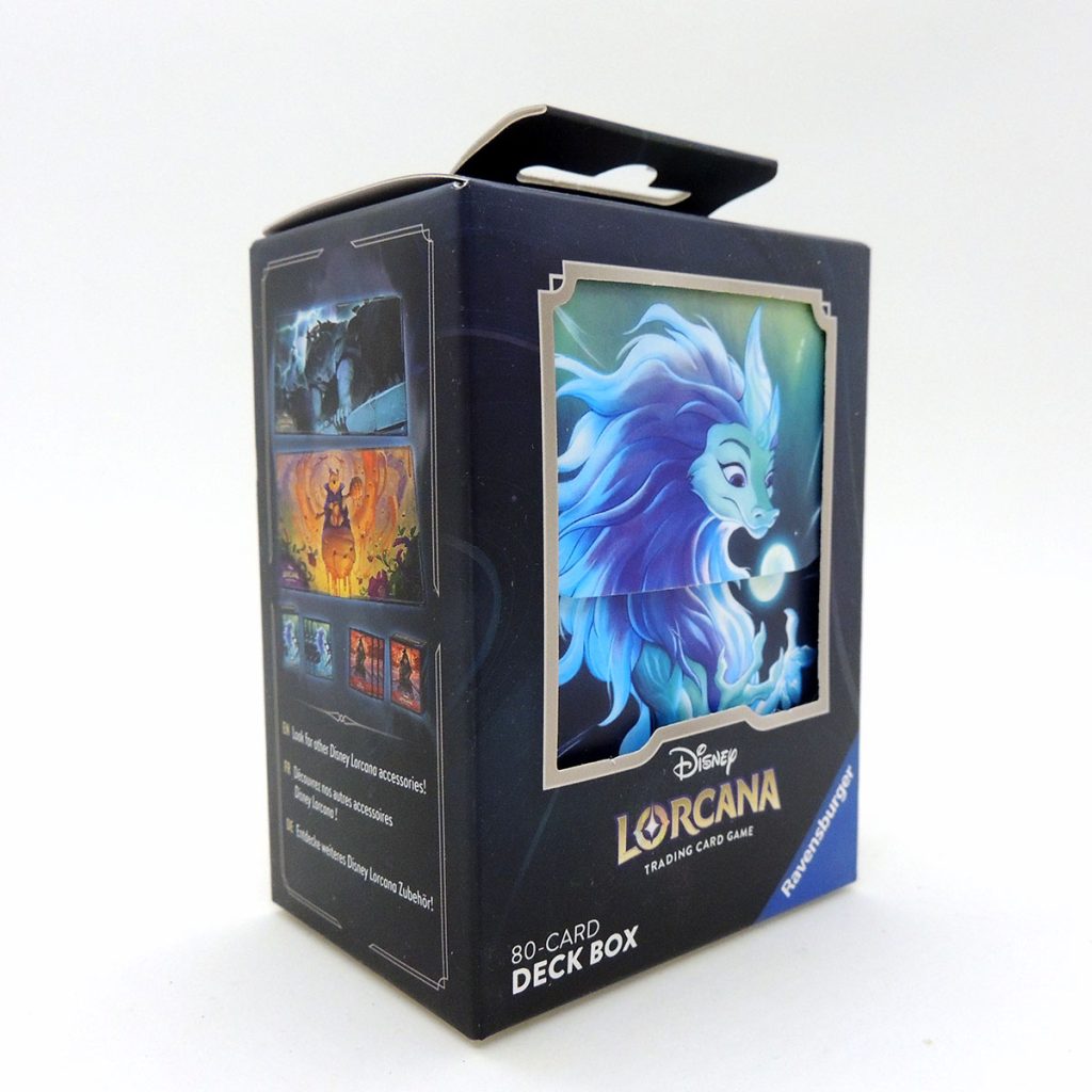 Disney Lorcana Deck Box Sisu Dragon +80 Ravensburger - Madtoyz