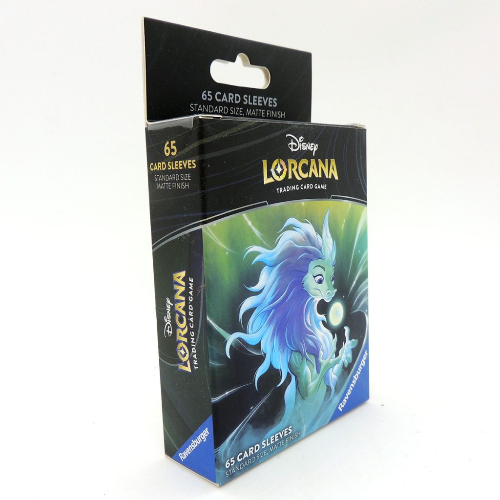Disney Lorcana Sleeves Card Sisu Dragon 65 Ravensburger - Madtoyz
