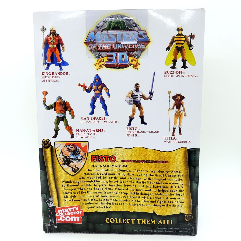 He Man Motuc Classic Fisto Mattel - Madtoyz